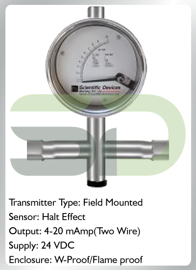 Horizontal Metal Tube Rotameter Manufacturers in India